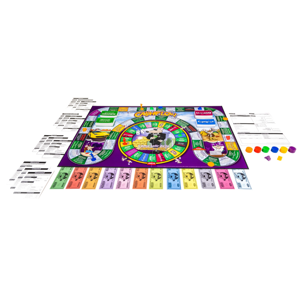 CASHFLOW Board Game (Spanish) – Rich Dad Store