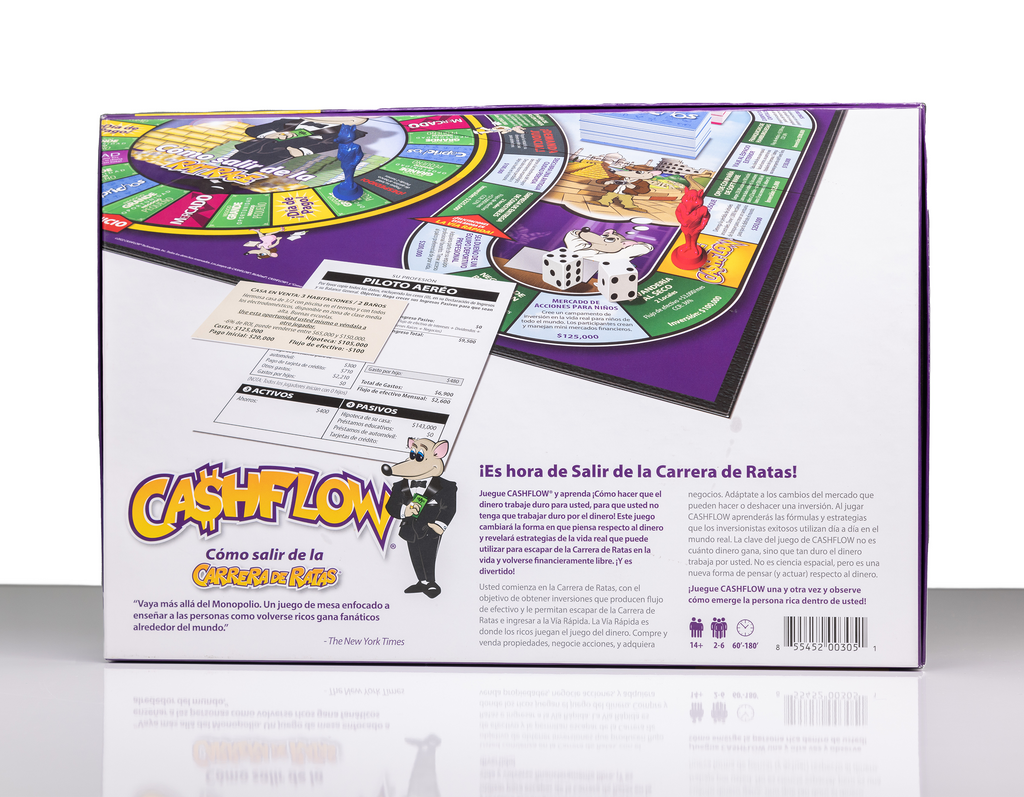 CASHFLOW Board Game (Spanish) – Rich Dad Store